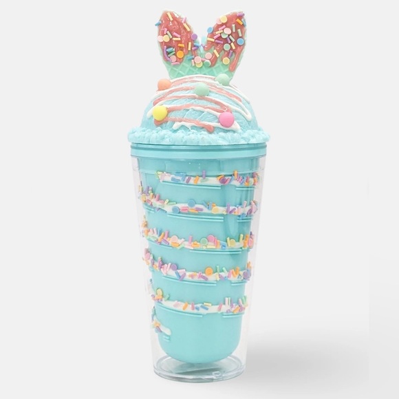 Dining | Cute 3d Ice Cream Candy Sprinkle Bunny Ear Themed 16oz Fun ...